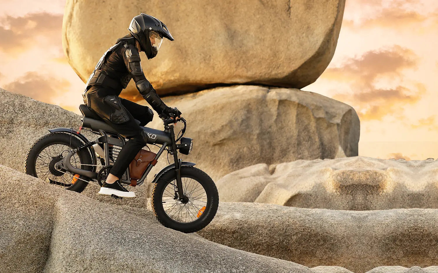 Unleash Your Outdoor Passion with the RIBEKO Off-Road E-Bike - – AdvenCrew