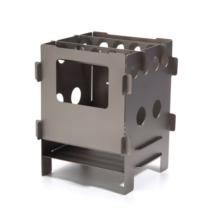 AdvenCrew Titanium Flat-Pack Stove - AdvenCrew